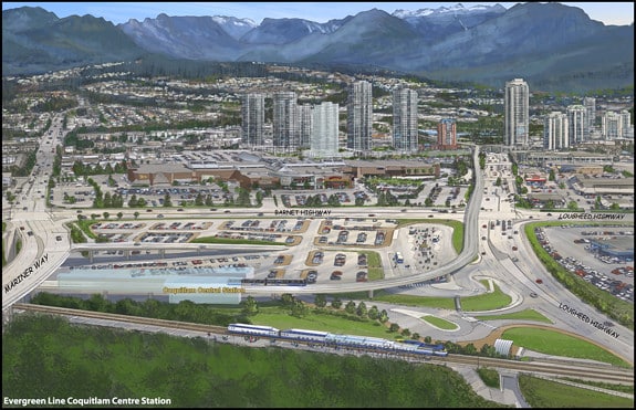 TransLink looks to swap Coquitlam Centre parking lot for dense ...
