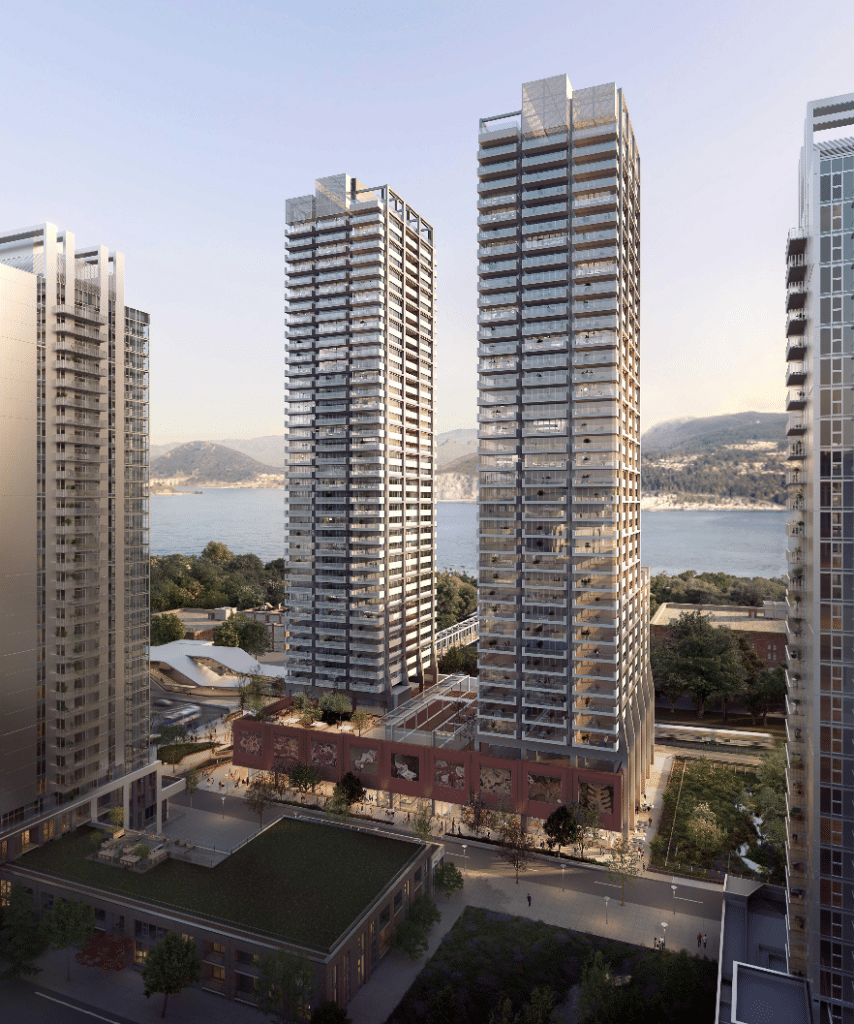 First project for Port Moody's TOD area comes in form of two 39-storey ...
