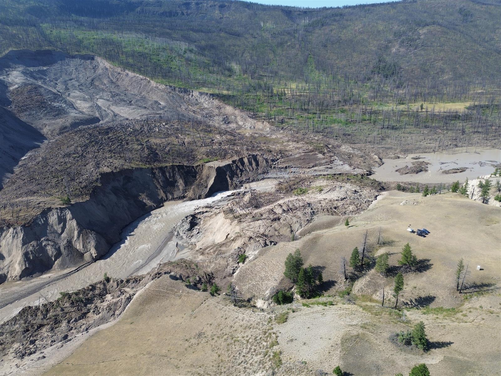 Chilcotin River landslide could impact lower Fraser River ecosystem ...