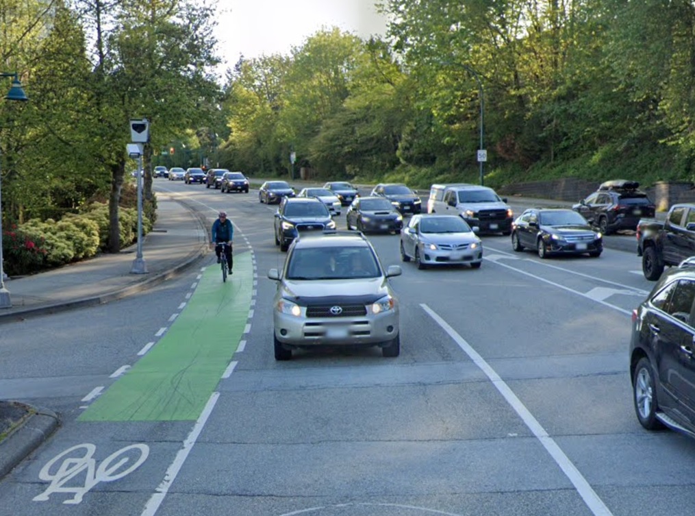 Cyclists clamouring for protected path at busy Port Moody intersection ...